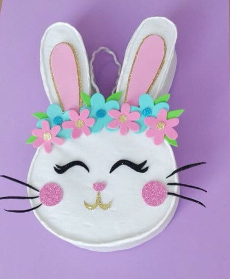 Big Easter Bunny Pinata Bunnies Party Easter Bunny Pinata - Etsy