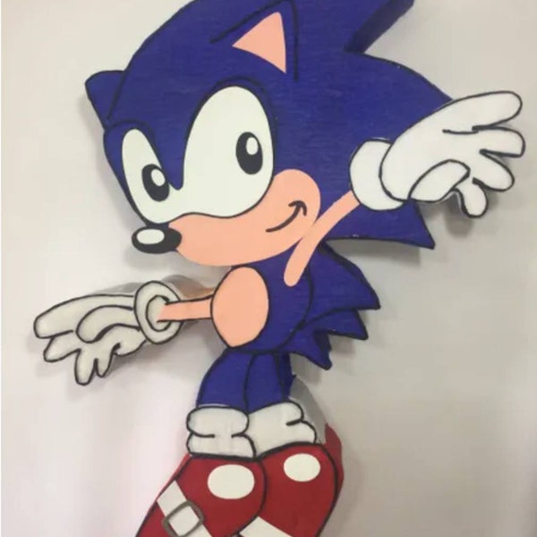 Sonic the Hedgehog Pinata - Etsy