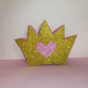 Crown Princess Pinata, Crown Gold and Pink Birthday Party, Princess ...