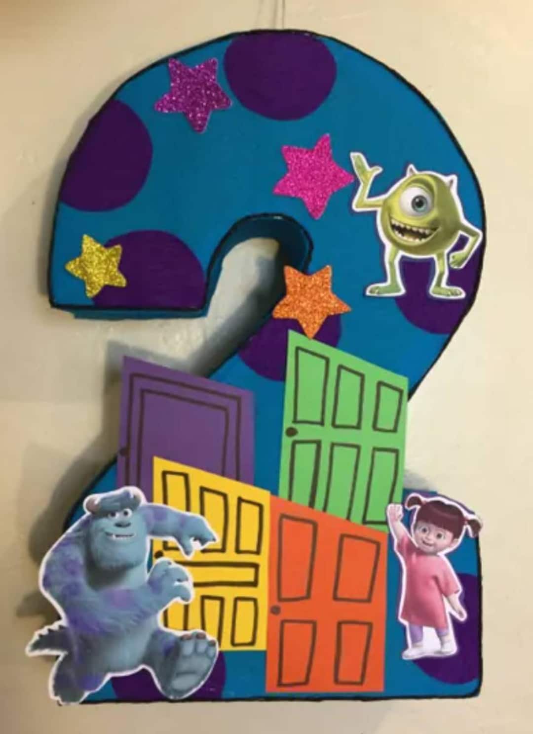 Monster Inc Pinata Monster Inc Party Supplies Monsters Inc - Etsy Israel