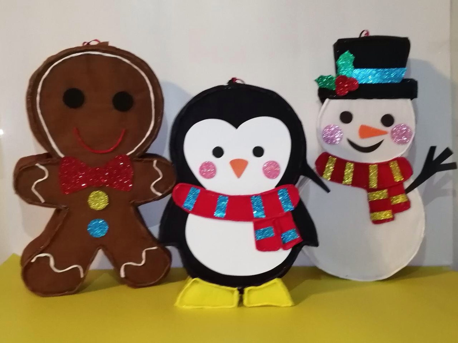 3 Mini Pinatas Christmas Pinatas Christmas Centerpieces | Etsy