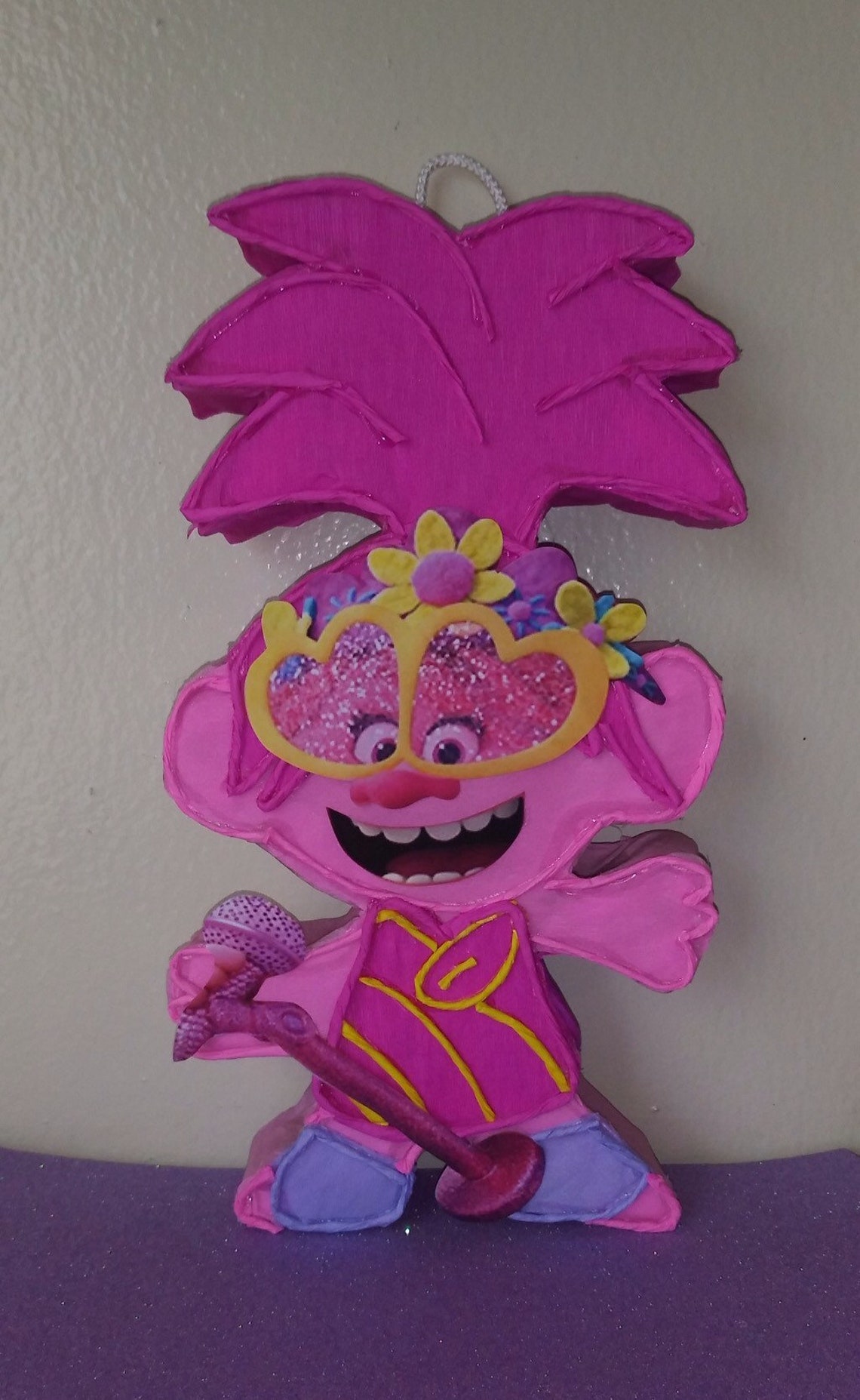 Poppy Pinata Trolls Pinata Trolls Party Themed Trolls Birthday | Etsy