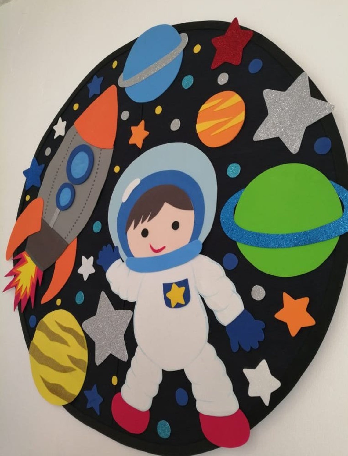 Space Rocket Backdrop Space Rocket Birthday Party Rocket | Etsy