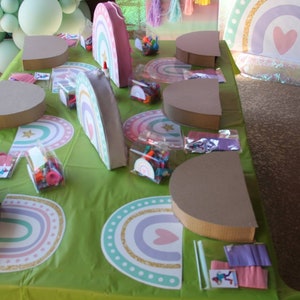 Mini Pinatas for Kids Kits Party Flavors Rainbow Mini Pinata Custom ...