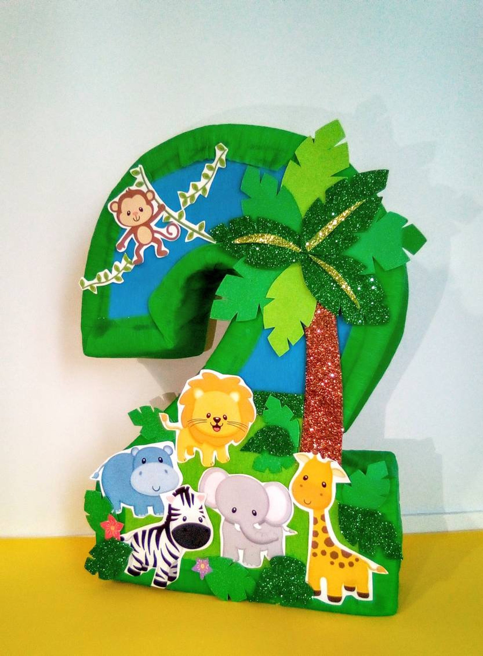 Animal Jungle Pinata Safari Pinata Jungle Birthday Party - Etsy