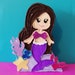 Mermaid Pinata Mermaid Birthday Party Mermaids Pinata Baby - Etsy