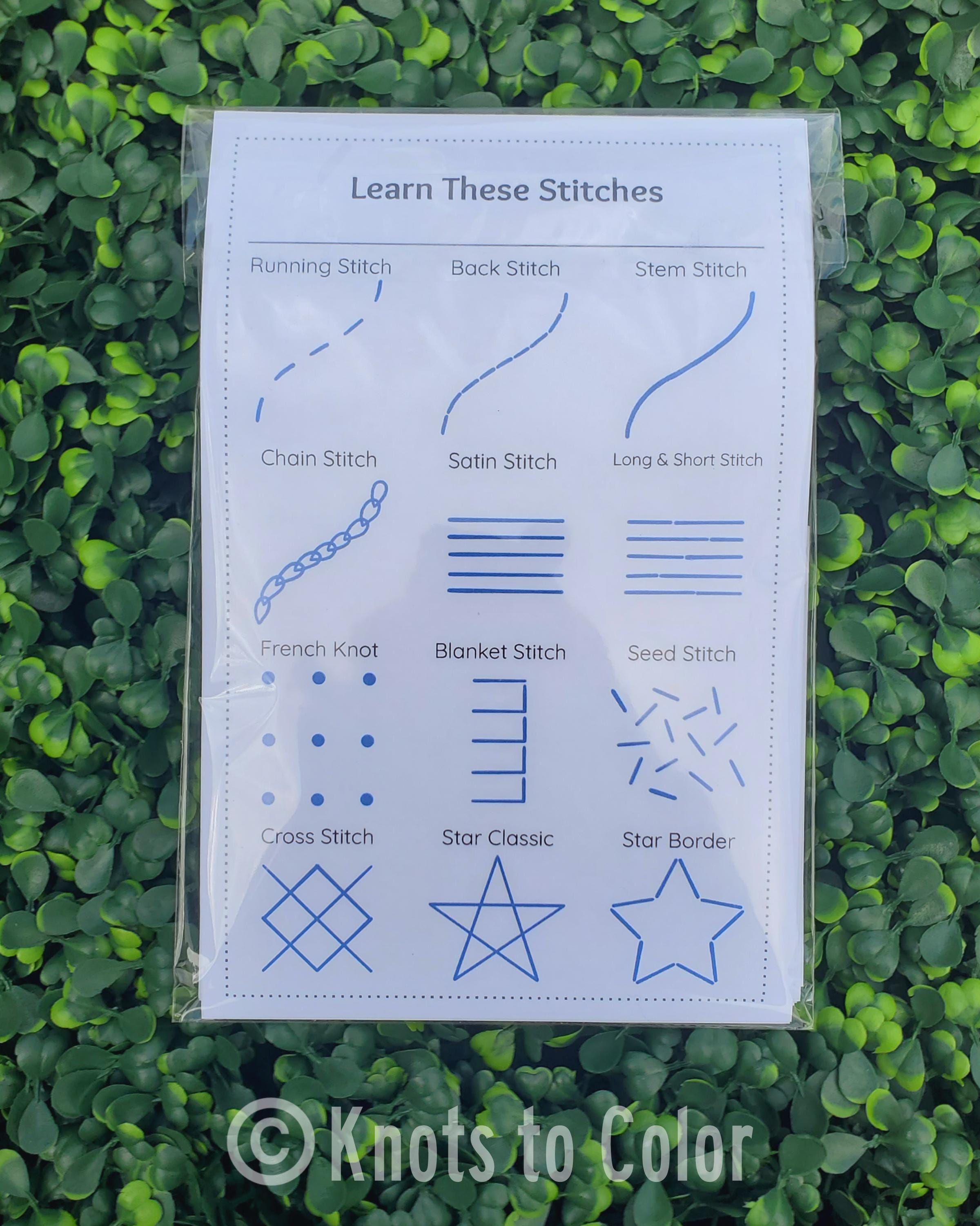 Embroidery Cards - Beginners Kit - Etsy