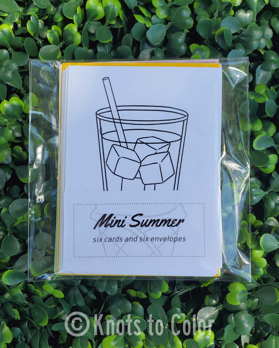 Mini Summer Card Pack - Etsy