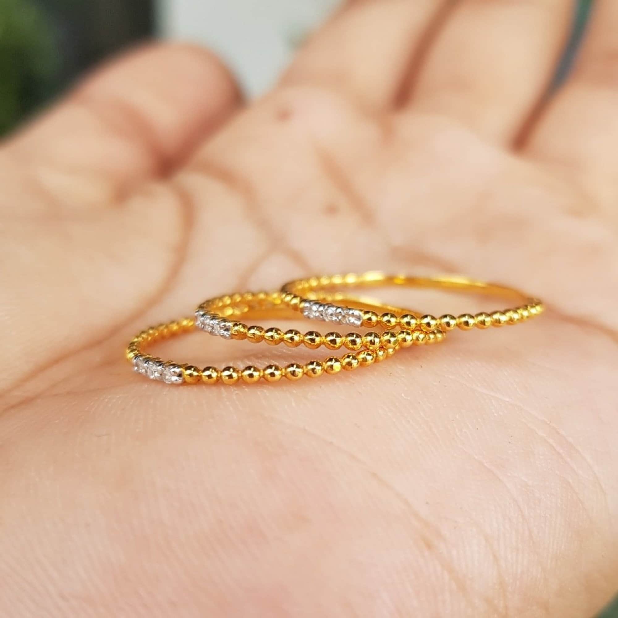 Minimalist Diamond Ring Minimalist Ring Gold Trends for Girls - Etsy