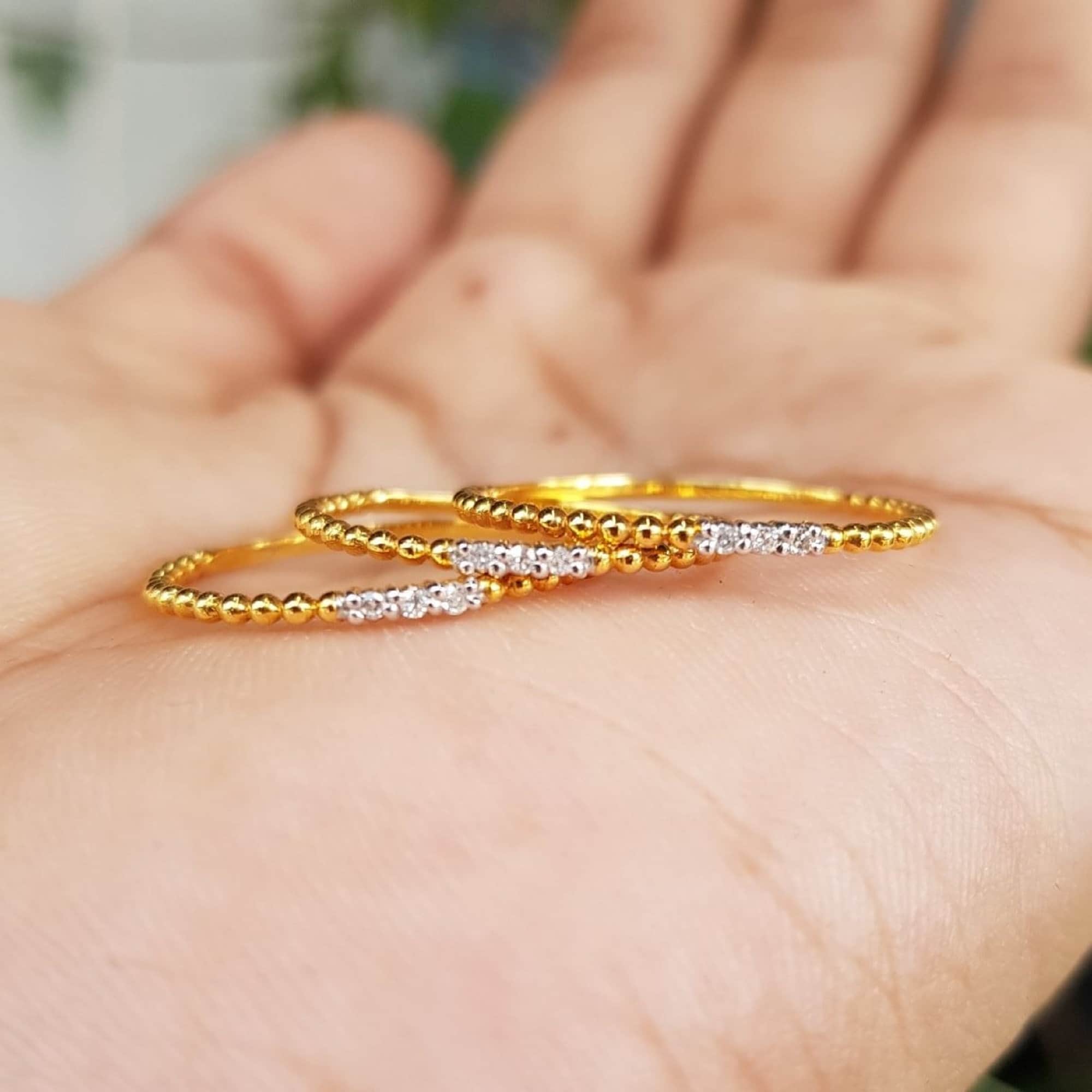 Minimalist Diamond Ring Minimalist Ring Gold Trends for Girls - Etsy