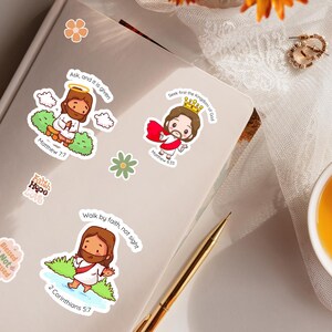 Cute Jesus Stickers for Bible Journaling & Planners - Etsy