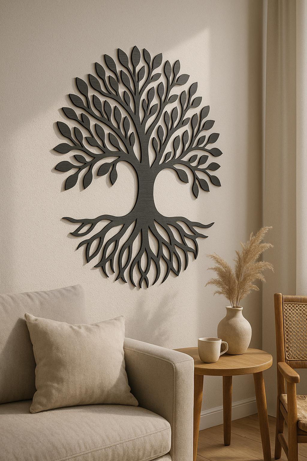 Tree of Life Wooden Wall Art – Family Tree Gift Idea for Mom, Dad or ...