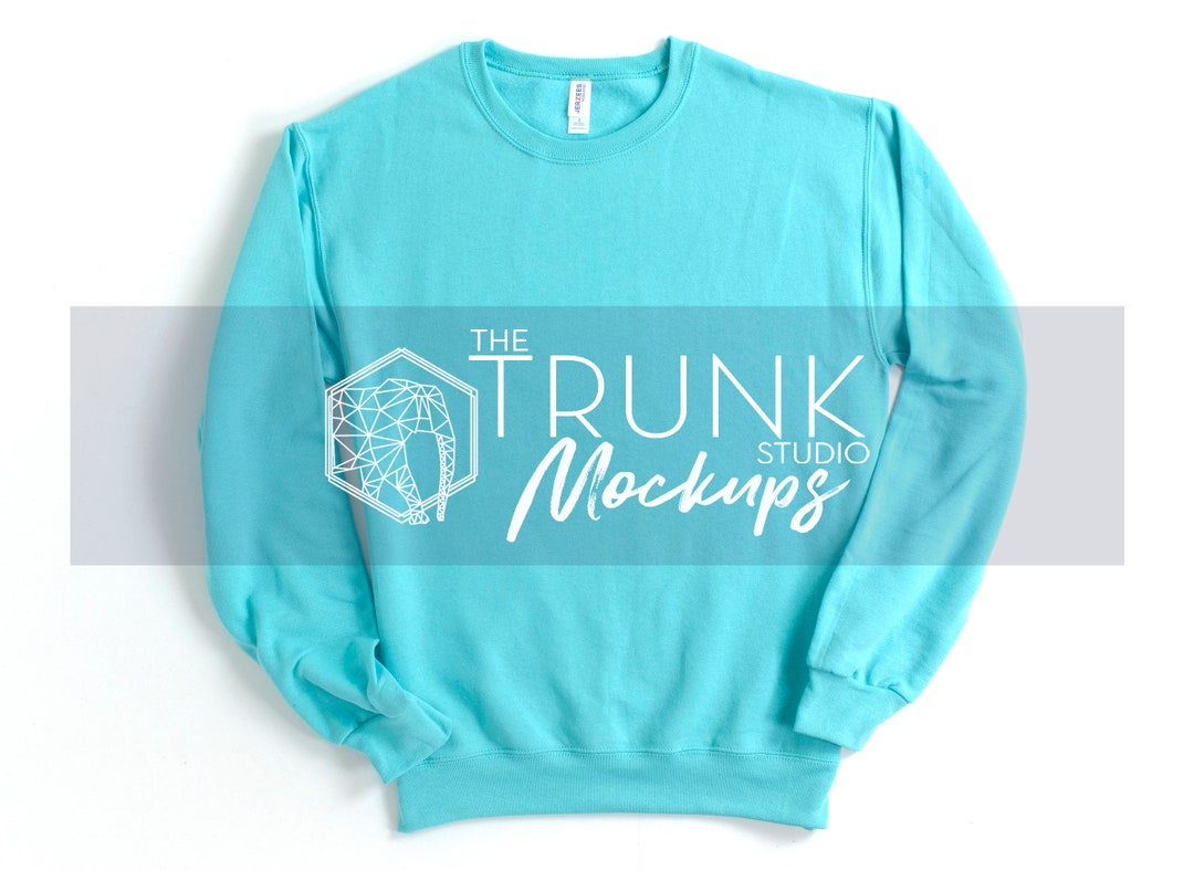 Jerzees Scuba Blue 562MR Mockup, Jerzees Scuba Blue Mockup, 562MR Scuba ...