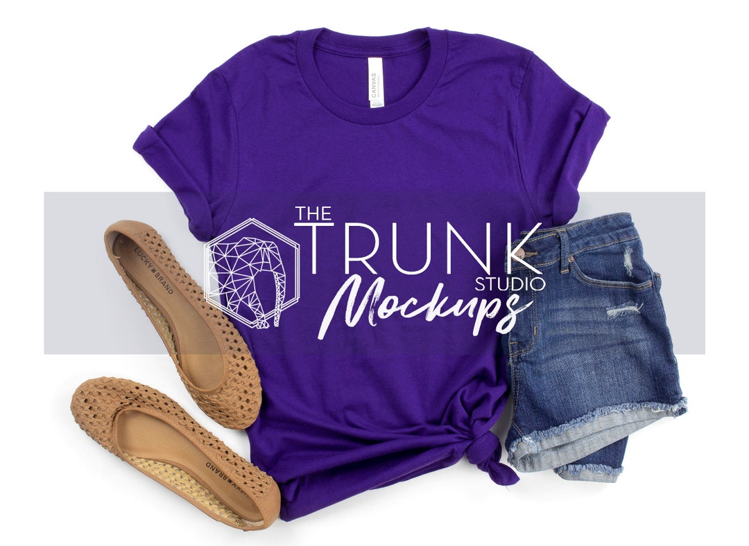 3001 TEAM PURPLE Mockup, Purple Shirt Mockup, Team Purple Mockup, 3001 ...