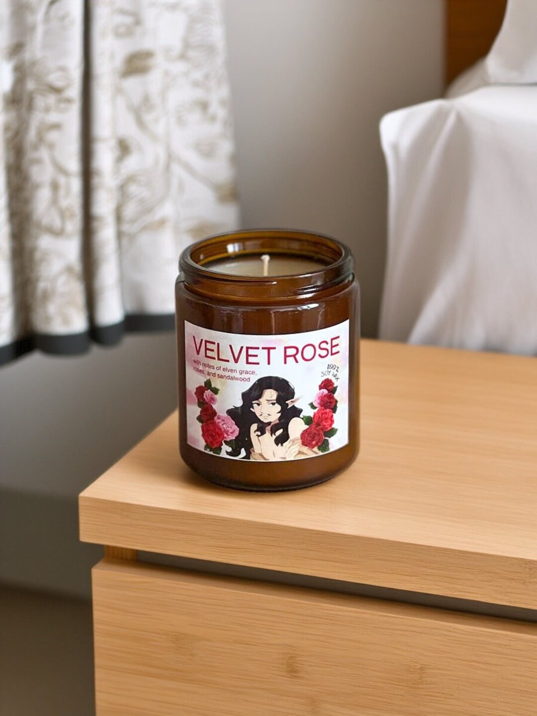 Elf Senshi, Dungeon Meshi Scented Candle, Soy Wax, 9 Oz - Etsy