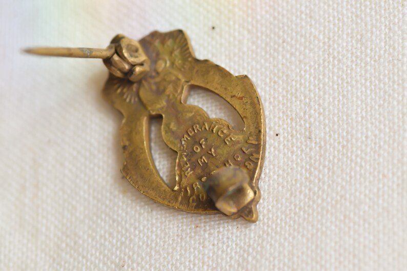 Vintage Catholic Lapel Pin First Communion Gift Religious Christian ...