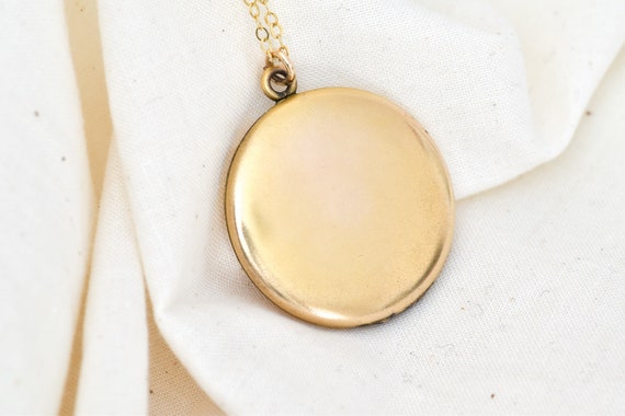 Antique Victorian Art Nouveau Monogram Initial Locket… - Gem