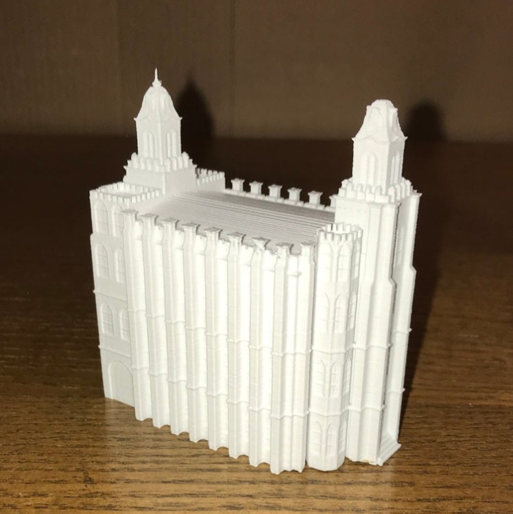 LDS Manti Temple STL - Etsy