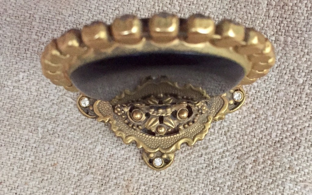 Vintage Vanity Otto Grun Clock. - Etsy