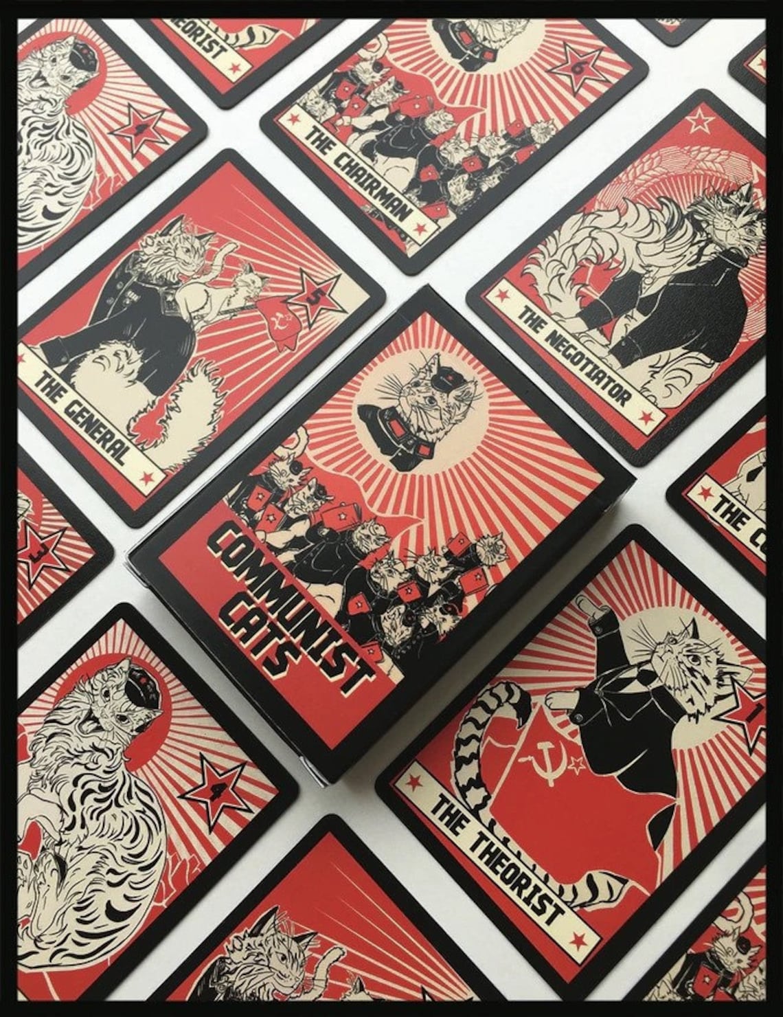 Communist Cats the Card Game - Etsy