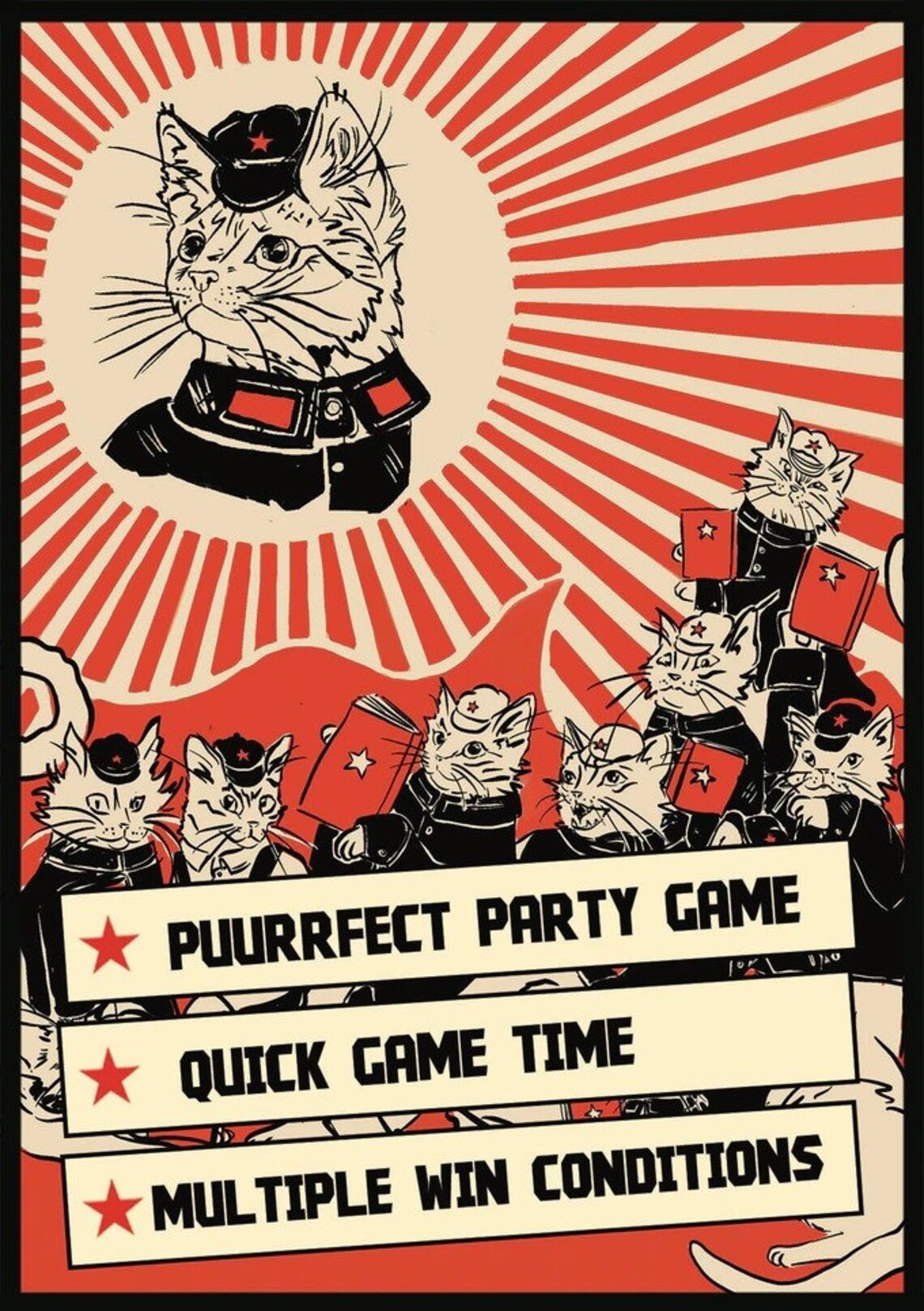 Communist Cats the Card Game - Etsy