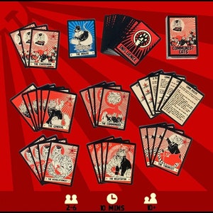 Communist Cats - the Card Game - Etsy UK