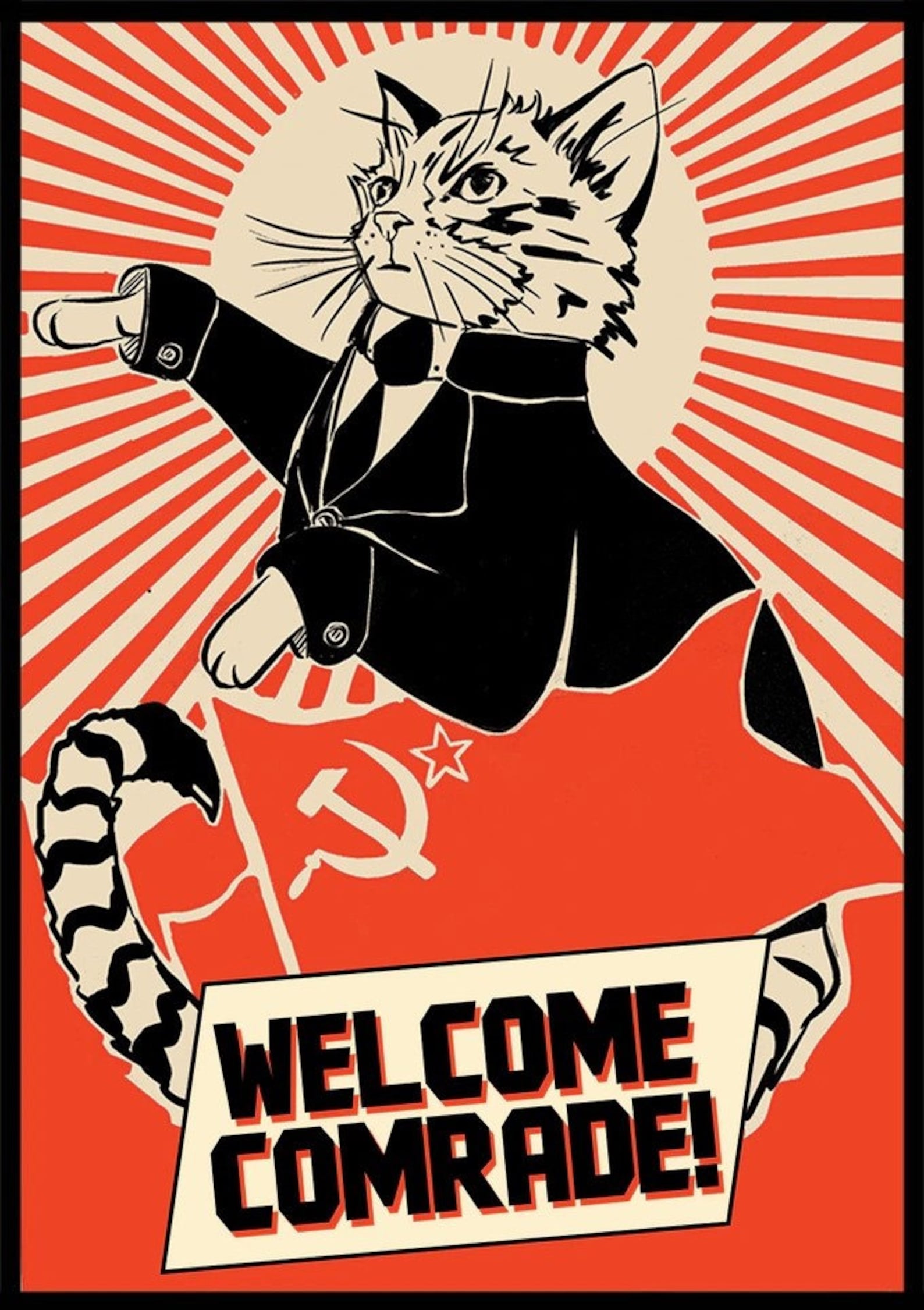Communist Cats the Card Game - Etsy