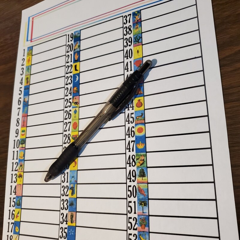 Loteria Raffle - Etsy