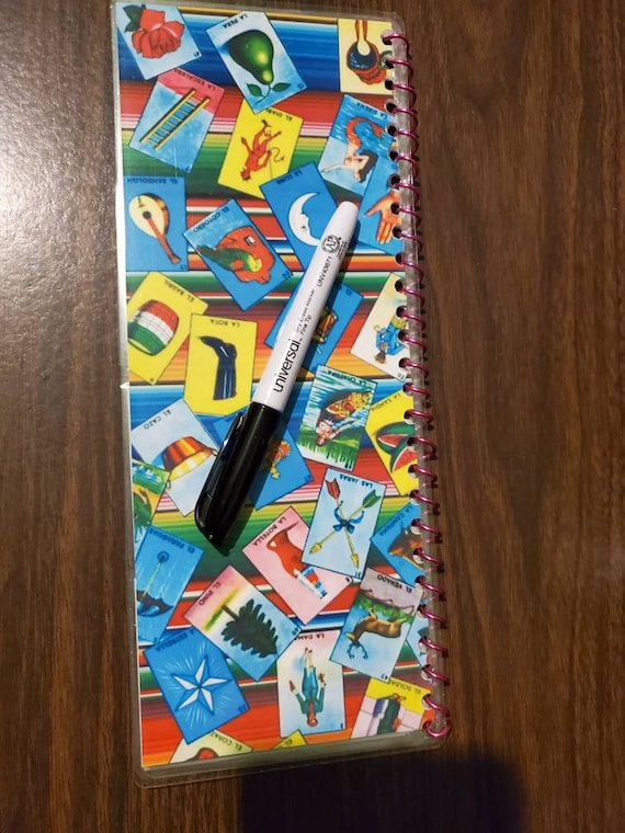 Authentic Mexican Loteria Bingo Chalupa Game 4 Mini-Boards Accordion ...