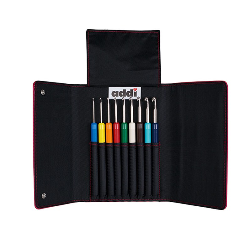 Addi Colours Crochet Hooks W Case Set of 9 - Etsy