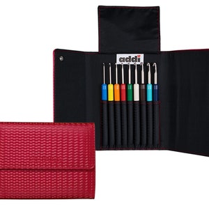 Addi Colours Crochet Hooks W Case Set of 9 - Etsy