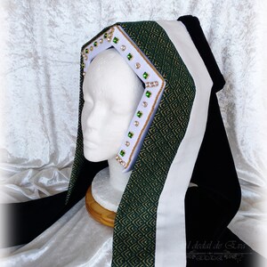 Gable, Gable Hood, Renaissance Headdress, Tudor Headdress, Medieval ...