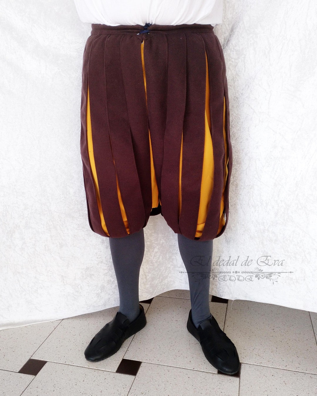 Renaissance Wool Cloth Trousers, 16th Century, Handmade With Historical ...