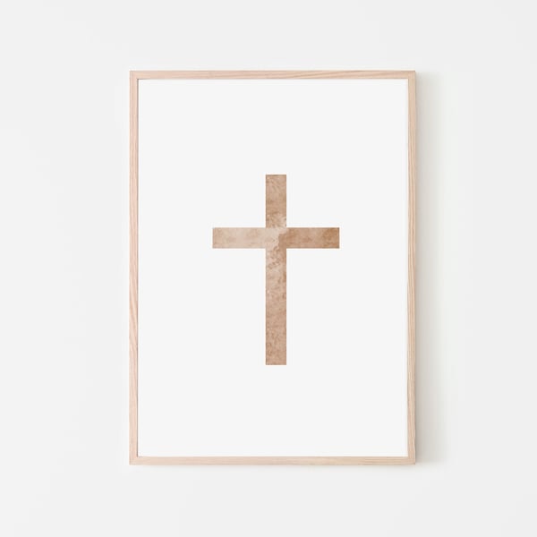 Cross Art Print - Etsy