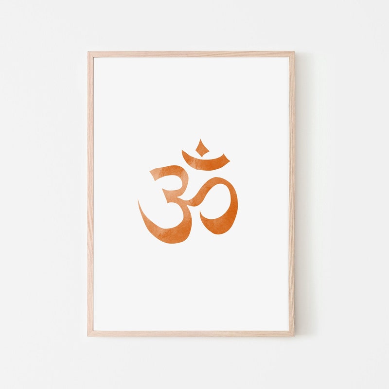 Om Print - Etsy