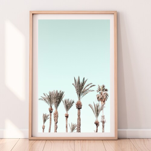 Beach Print Printable Wall Art Tel Aviv Israel Landscape - Etsy