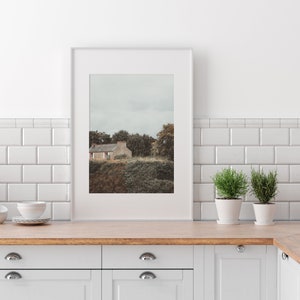 Small Village Print, Printable Wall Art, France Countryside Poster ...