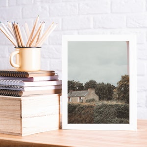 Small Village Print, Printable Wall Art, France Countryside Poster ...