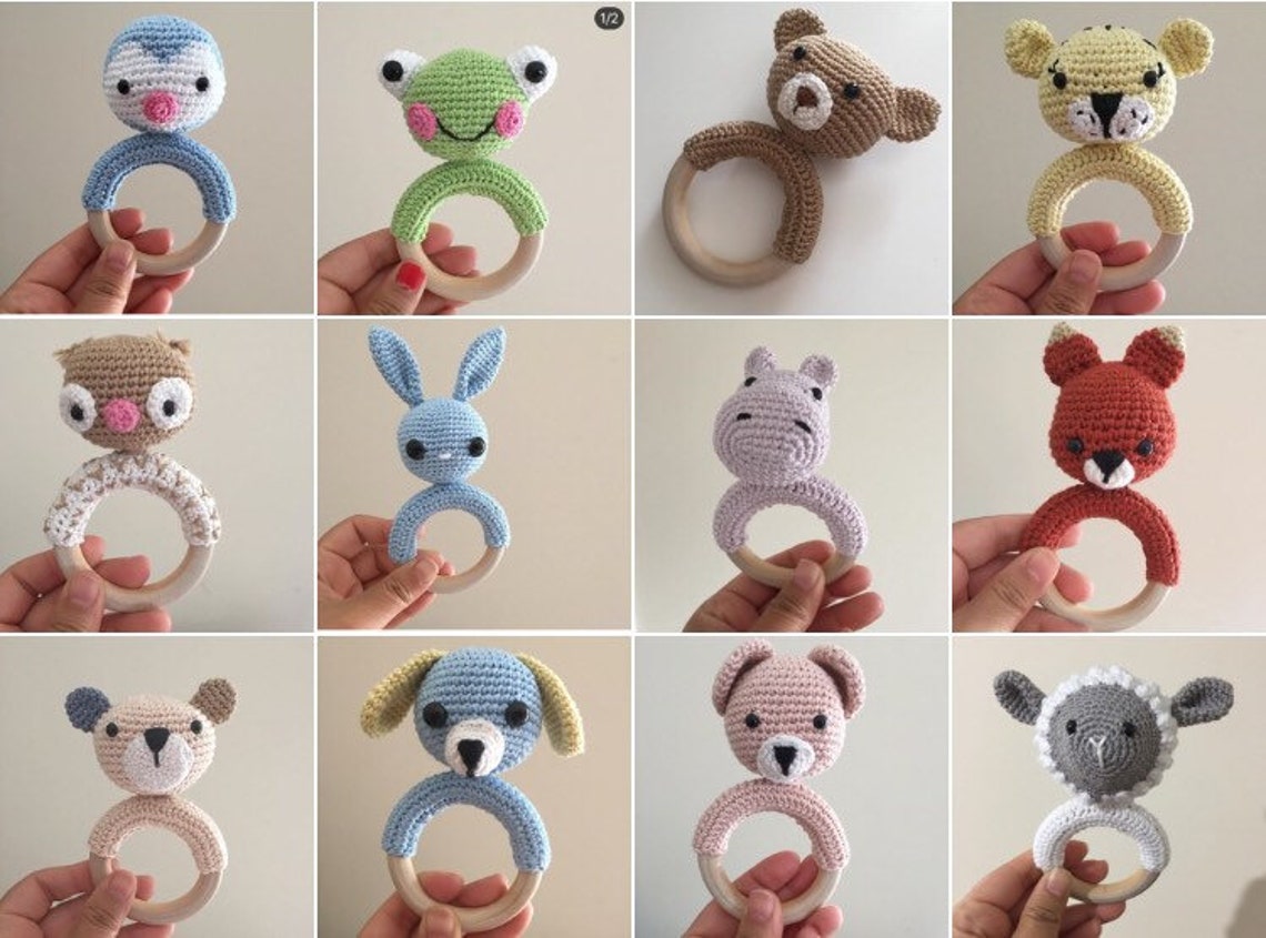 Eco Friendly Baby Rattle - Etsy