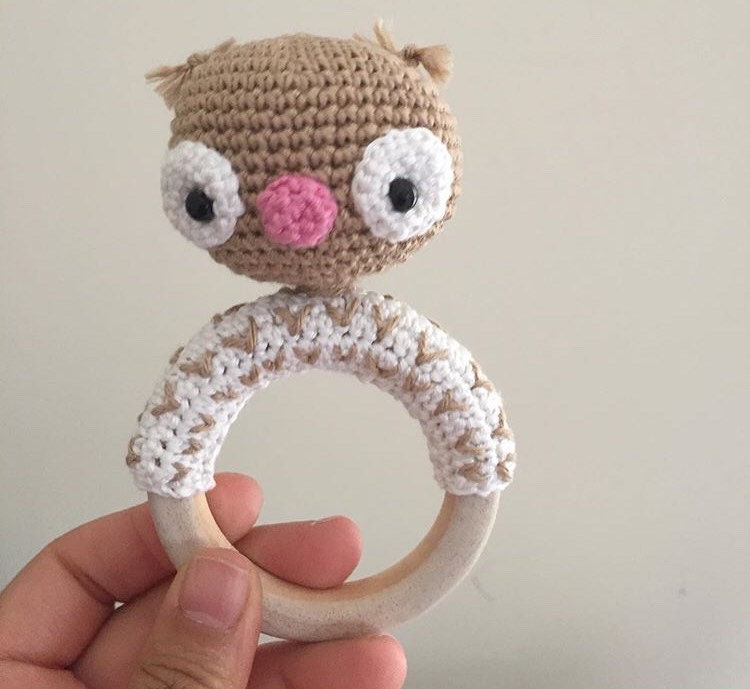 Eco Friendly Baby Rattle - Etsy