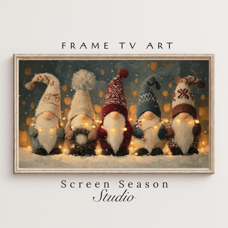 Frame Tv Gnomes - Etsy