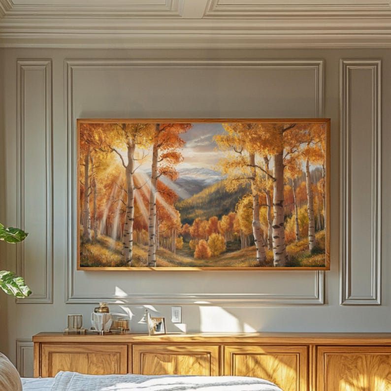 Autumn Frame TV Art Bundle of 20 - Fall Landscape Digital Rustic ...