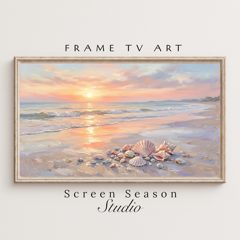 Frame Tv Landscape Sunset - Etsy