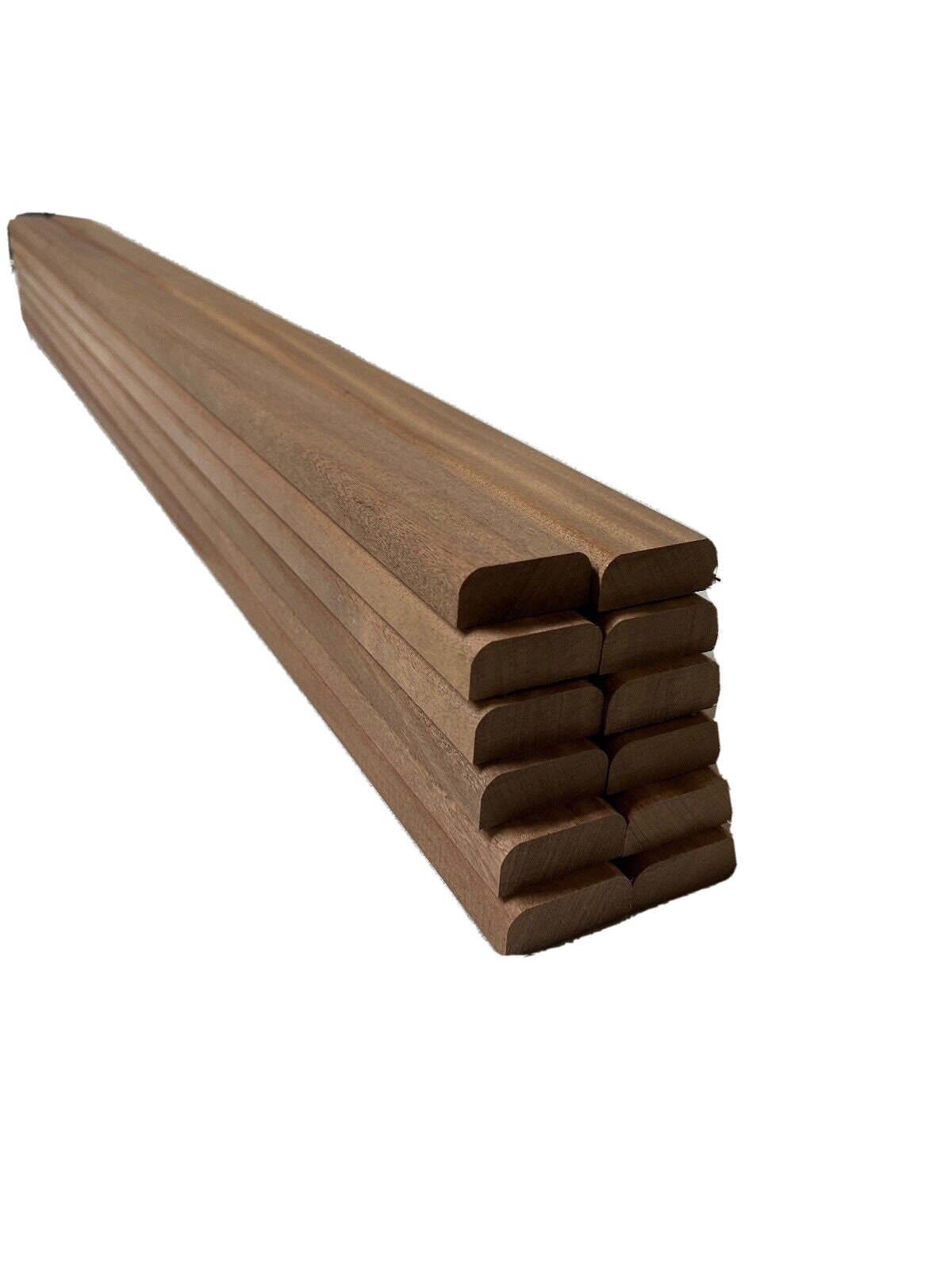 Solid Sapele Hardwood Garden Bench Slats - 4ft (1220mm), 2ft (610mm ...