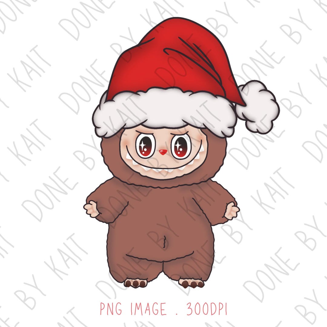 LABUBU - SANTA | Png | Image Only - Etsy UK