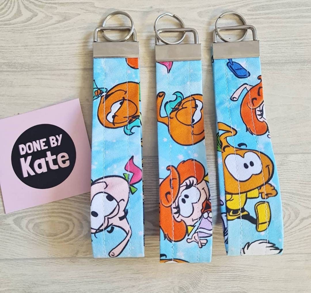 Snorks Key Fob / Key Chain / Key Lanyard / Key Wristlets / Key Accessories / Nostalgia - Etsy