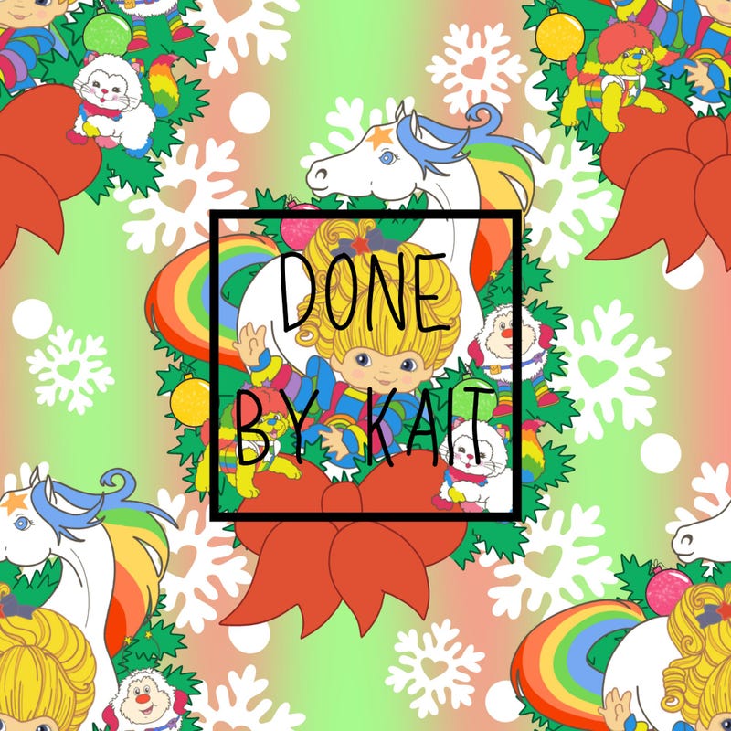Rainbow Brite Pattern - Etsy