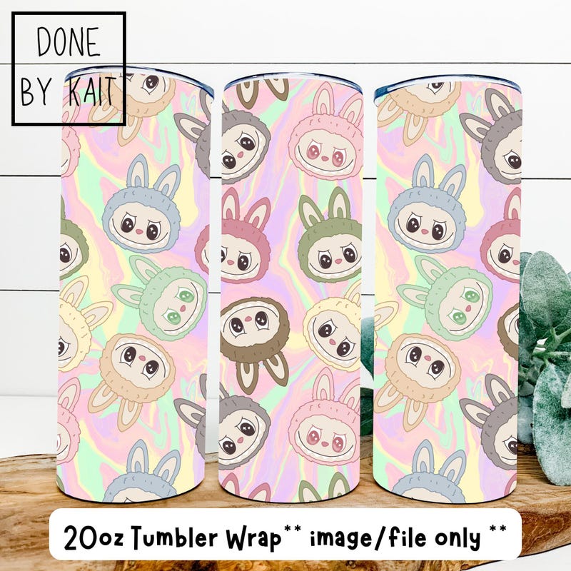 Labubu Papercraft Template - Etsy