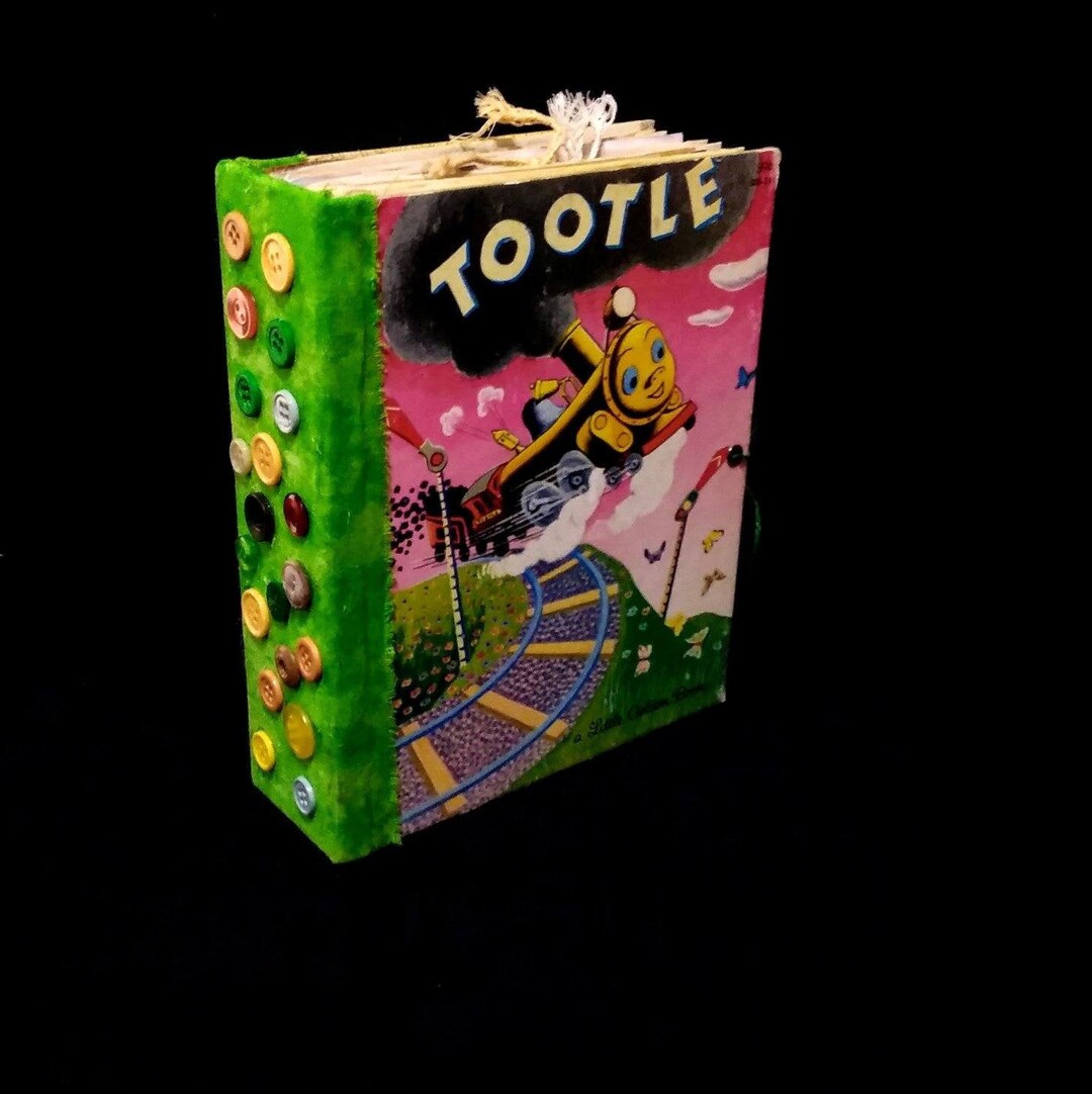 TOOTLE: an Altered Golden Book Journal for the Young at Heart. - Etsy