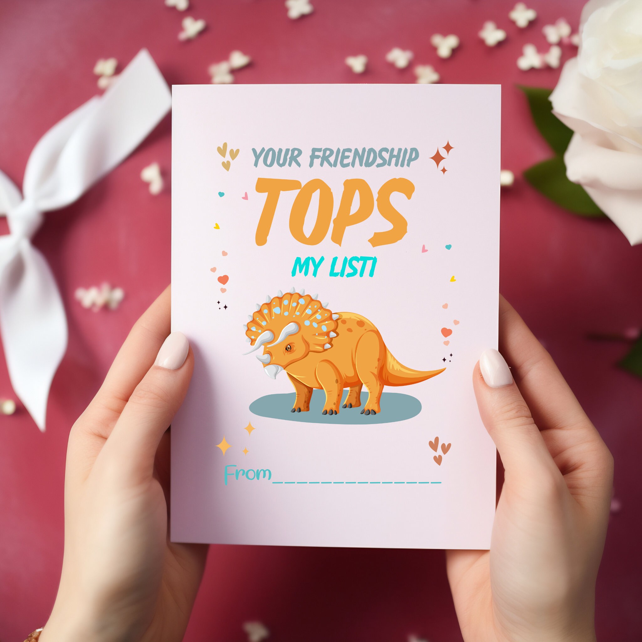 Printable Dinosaur Valentine Cards, Classroom Valentines Day Cards ...